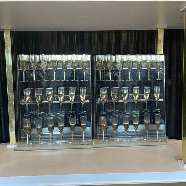 Acrylic Champagne bar – M Event Rentals