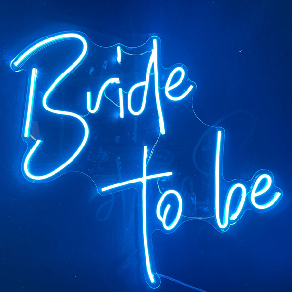 "Bride to be"Neon Sign - RGB – M Event Rentals