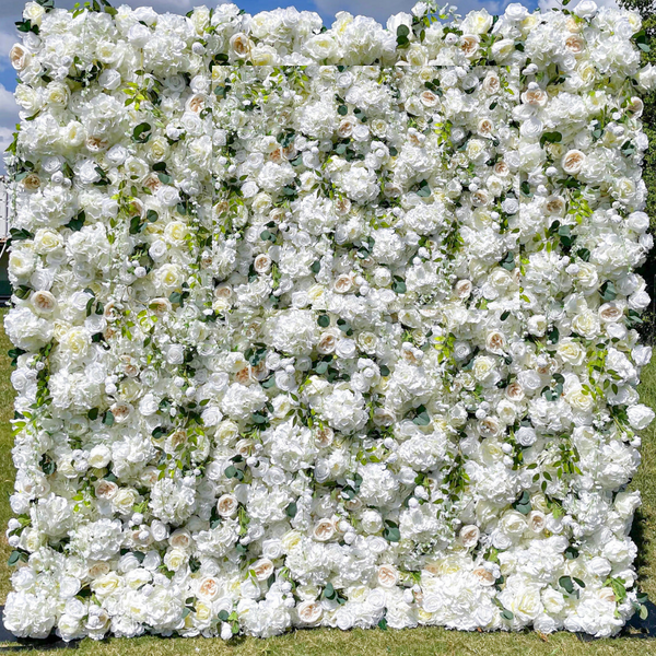 Ivory Flower Wall - DIY Backdrop – M Event Rentals